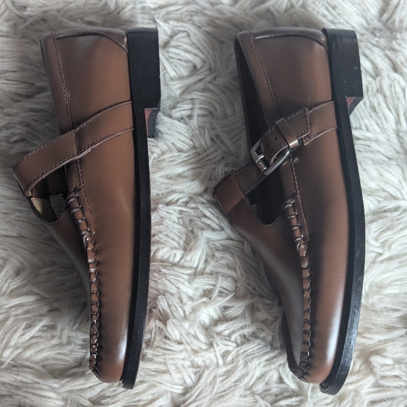 G.H. Bass & Co. | Shoes | Nwt Gh Bass Mary Jane Weejuns Loafers In Whiskey Brown | Poshmark